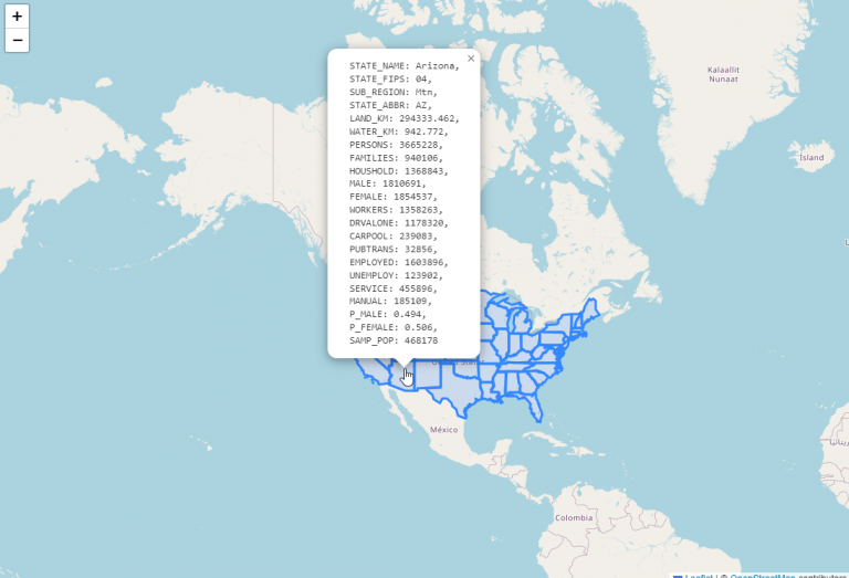 Leaflet With Geojson Layer And Features Gis Tutorials